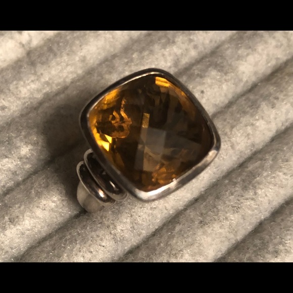 Jewelry | Sterling Silver Citrine Ring | Poshmark